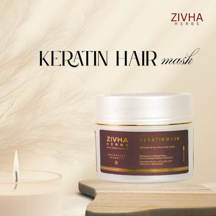 KERATIN HAIR MASK – Deep Repair & Smoothness – Byuti Cart